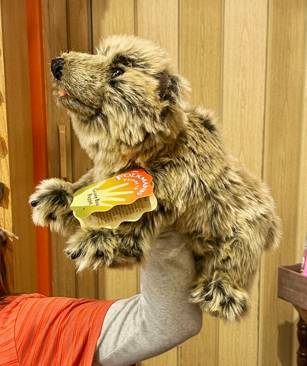 Grizzly Bear Hand Folkmanis Puppet – Glow Fish Studios