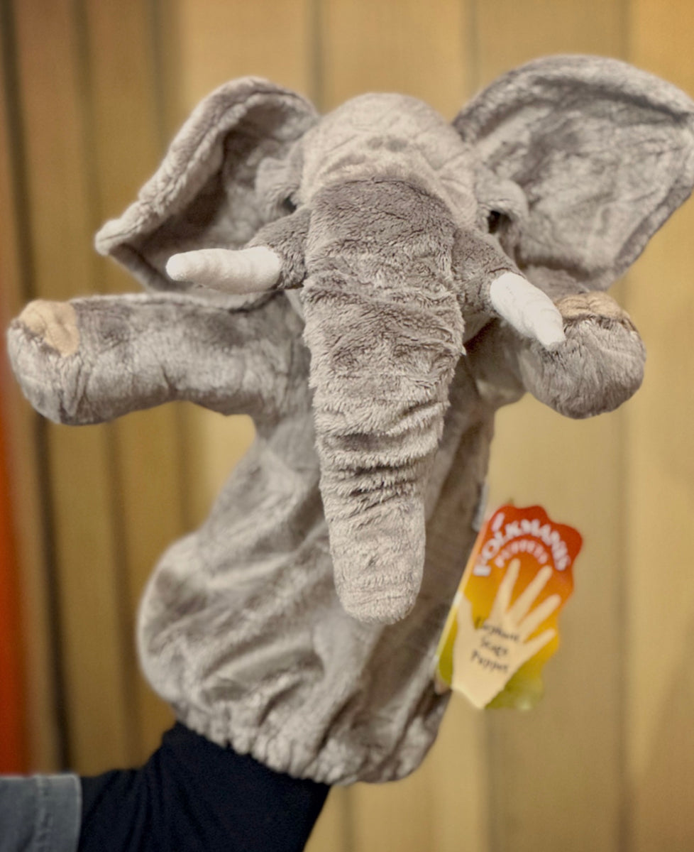Elephant Stage Folkmanis Puppet – Glow Fish Studios