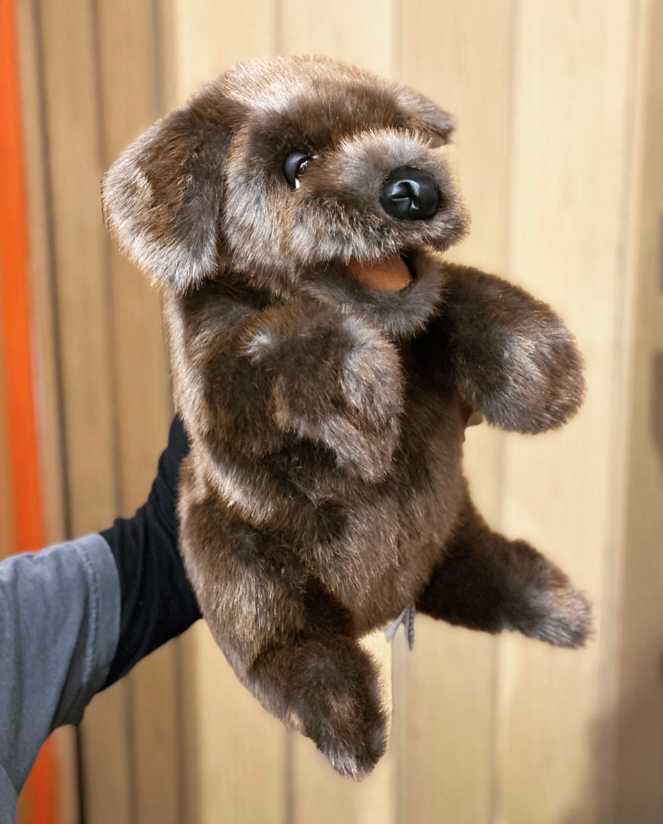 Sitting Dog Folkmanis Hand Puppet – Glow Fish Studios