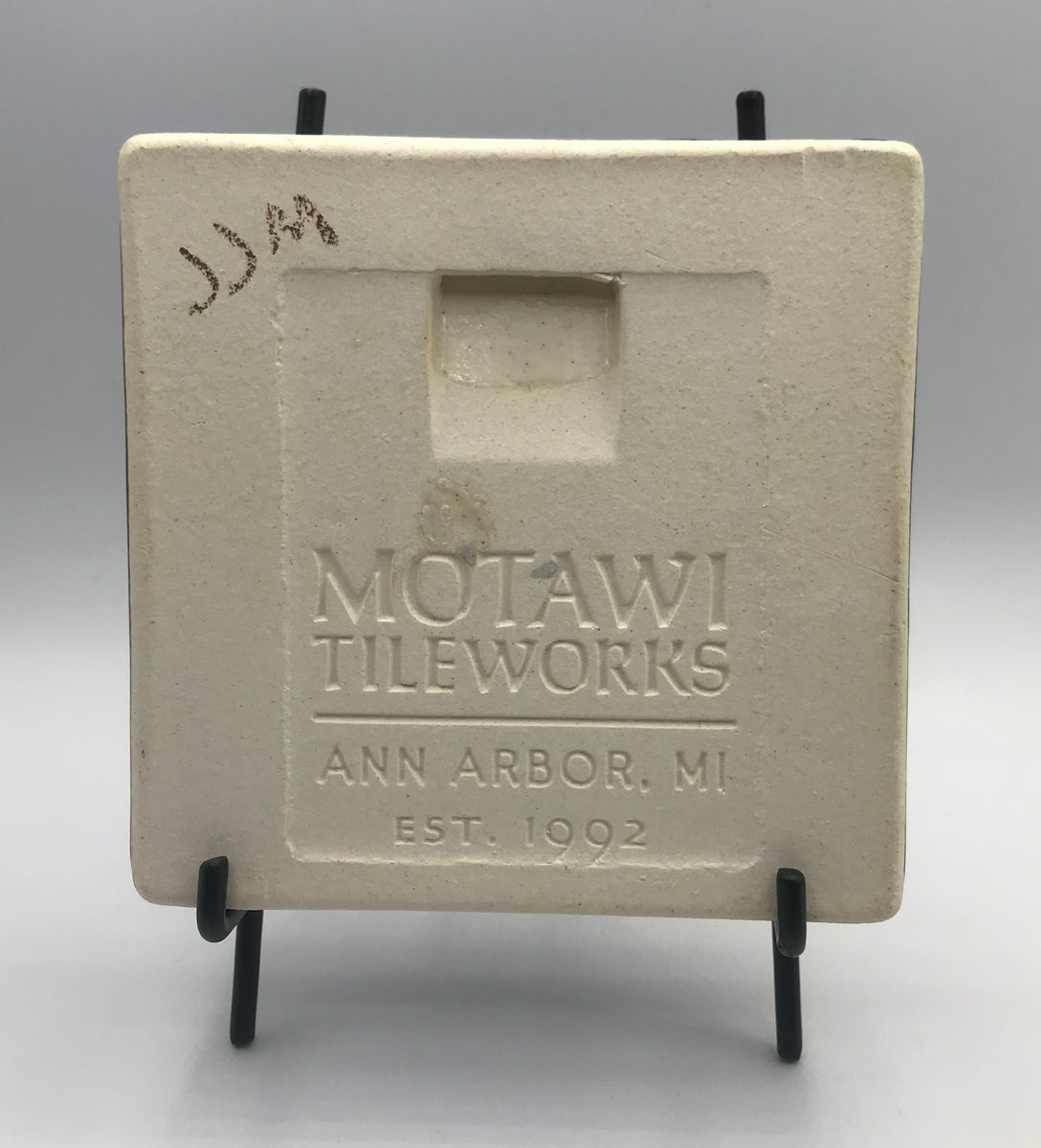 Motawi Tileworks 4x4 Turtle Light Blue – Glow Fish Studios
