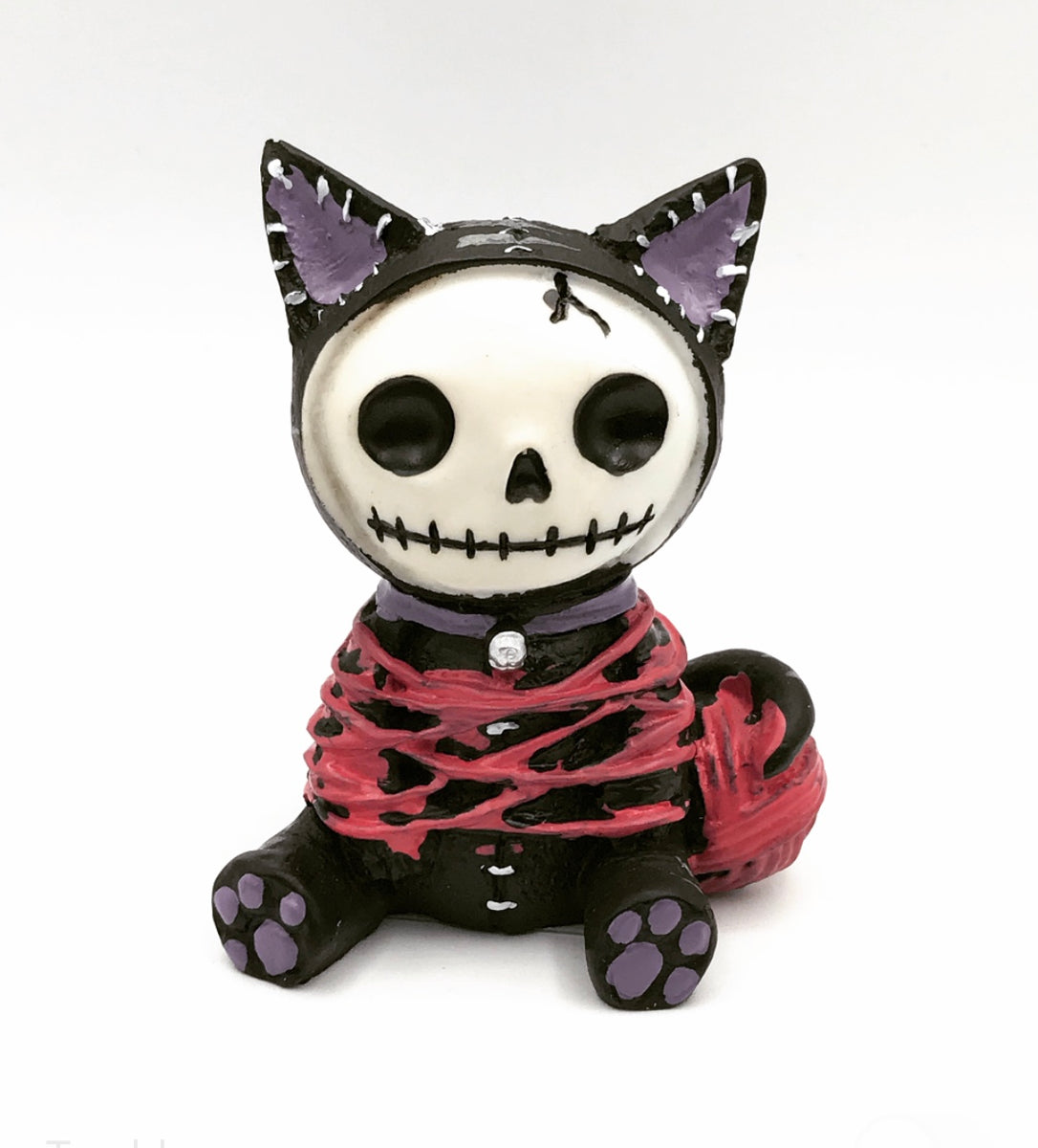 Black Mao Mao the cat Signature Furrybones Collectible Figurine Glow F ...