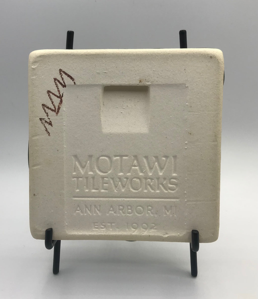 Motawi Tileworks 4x4 Dragonfly Green – Glow Fish Studios