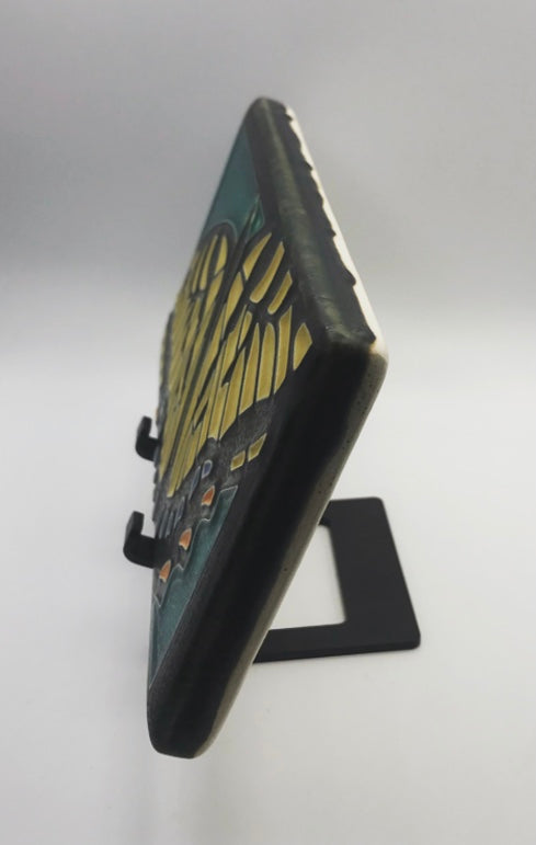 Motawi Tileworks 4x8 Swallowtail Turquoise – Glow Fish Studios